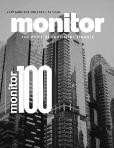 2019 Monitor Top 100 Leasing Companies - Jules and Associates